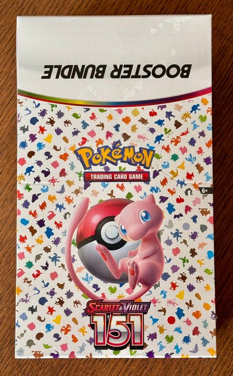 Pokemon 151 Booster Bundle Display Case - ENGLISH / Sealed (Neu und ...