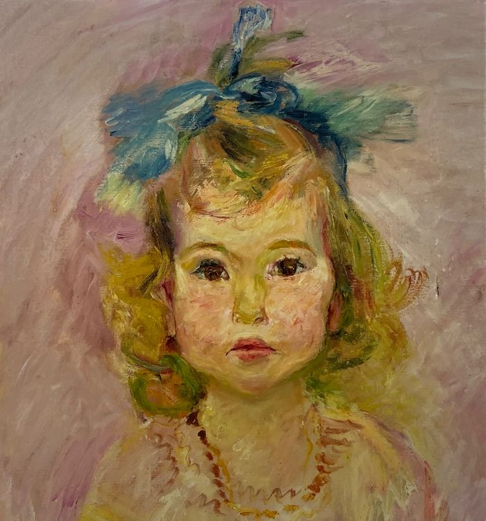 Alexander Leo von Soldenhoff (1882-1951) Gemälde „Mädchen „ (Gebraucht ...