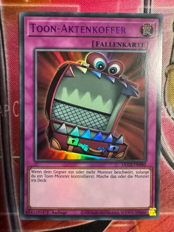 Yugioh Toon Aktenkoffer Purple Ultra Rare ab 1 CHF (Gebraucht) in Basel ...