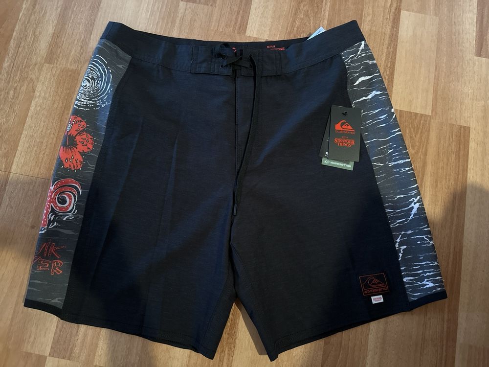 Quiksilver x Stranger Things Badehose Neu Grösse 33 (Neu und ...