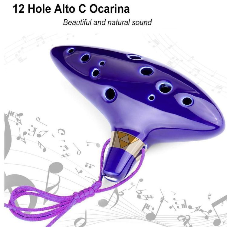 12 loch Legende Okarina Zelda Ocarina (Neu (gemäss Beschreibung)) in ...