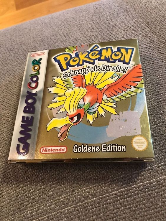 Pokémon goldene Edition OVP (Deutsch) (Gebraucht) in Frauenfeld für CHF ...