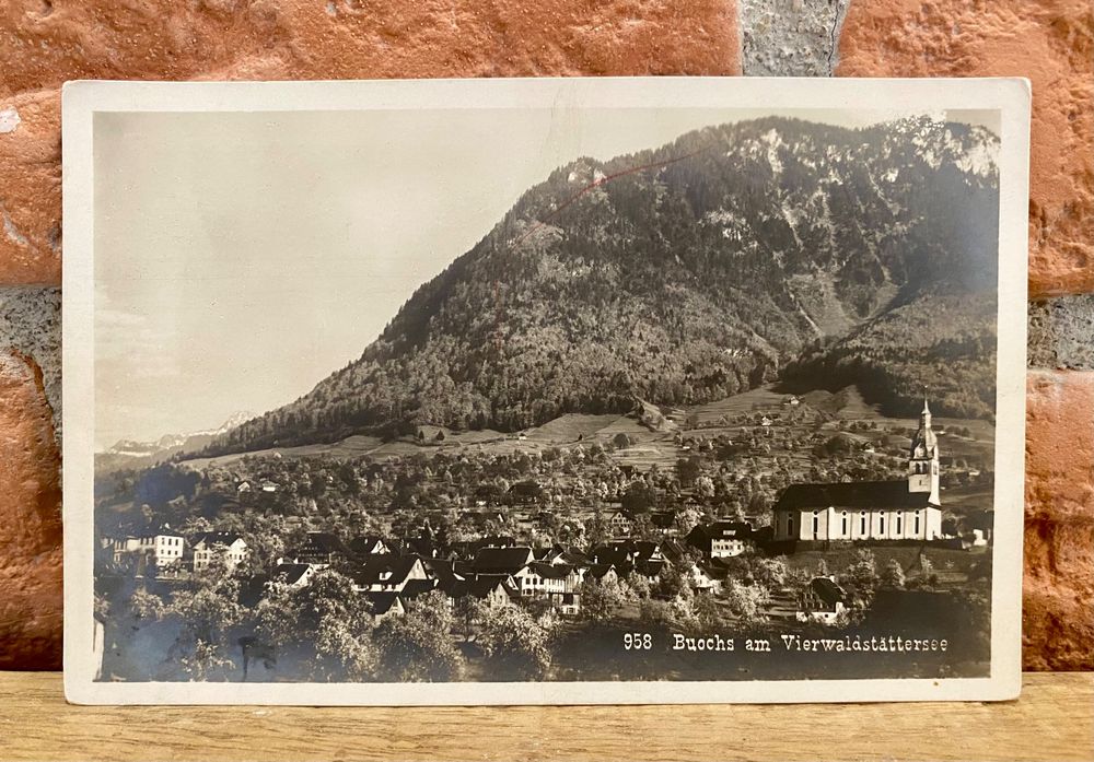 Alte Foto AK Buochs am Vierwaldstättersee | Kaufen auf Ricardo