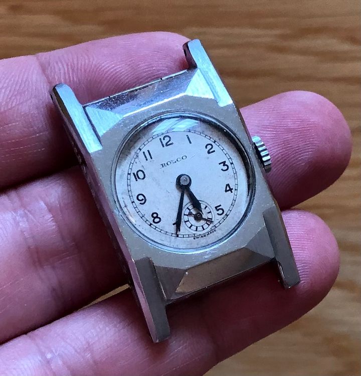 Rare, Art Deco tank watch, Rolco (Rolex), 1930s (Gebraucht) in Stäfa ...