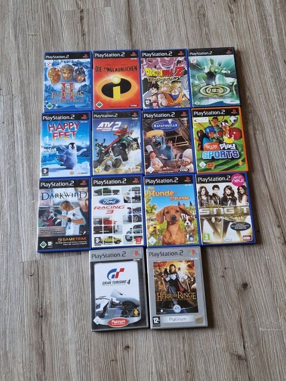💥PS2 / Playstation 2 - Spiele Sammlung (14 Spiele) (Gebraucht) in ...