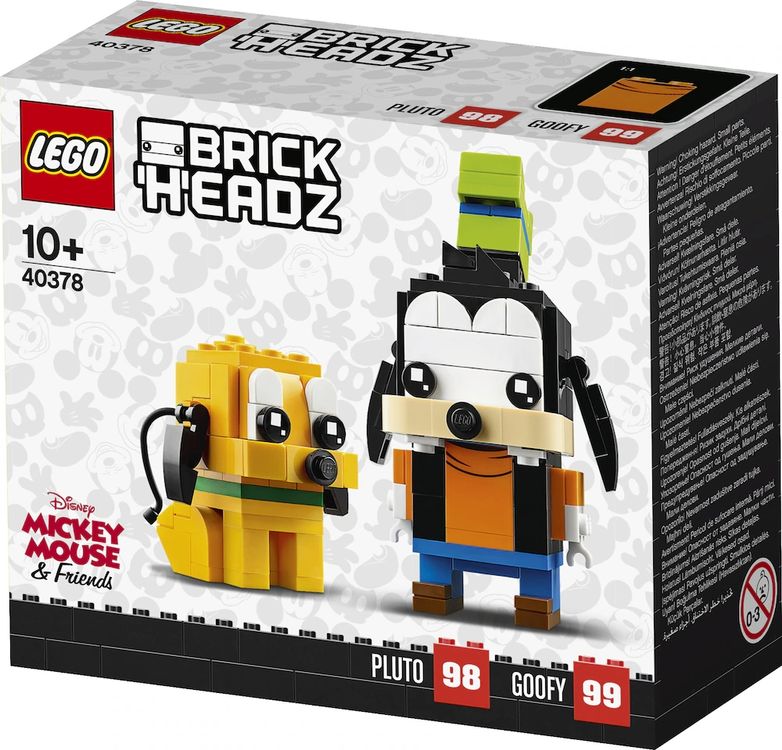 LEGO BrickHeadz Goofy & Pluto 40378 Neu OVP (Neu und originalverpackt ...