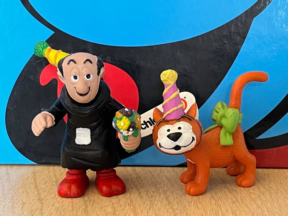 Gargamel und Azrael in Partylaune :) | Kaufen auf Ricardo