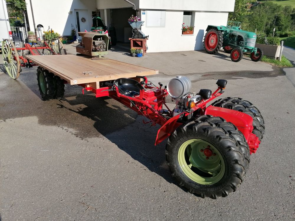 Aebi AM53 mit Treibachsanhänger mit Fahrzeug Ausweis (Gebraucht) in Alt St. Johann für CHF 1500 ...