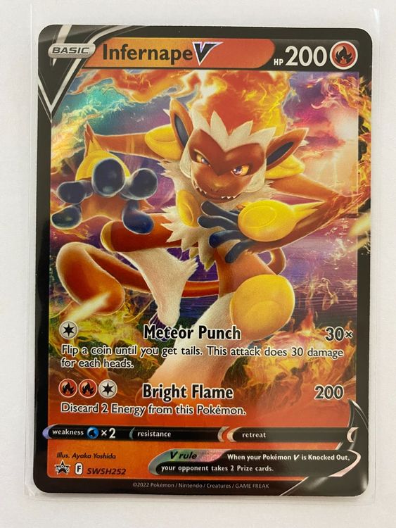 Pokemon Infernape V SWSH252 EN | Kaufen auf Ricardo