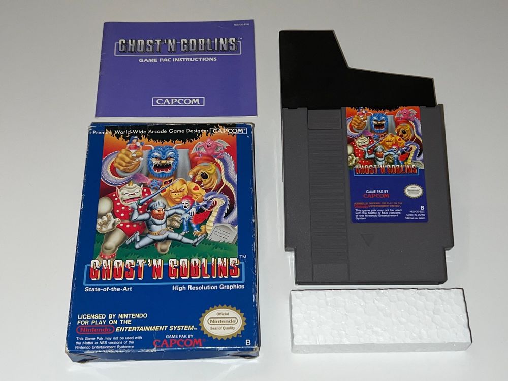 NES Spiel - Ghosts 'n Goblins (OVP) (Gebraucht) in Zürich für CHF 193 ...
