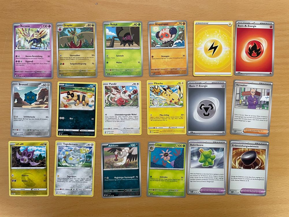 Pokemon Karten Set (Versand gratis) (Neu (gemäss Beschreibung)) in Chur für CHF 1 – mit ...