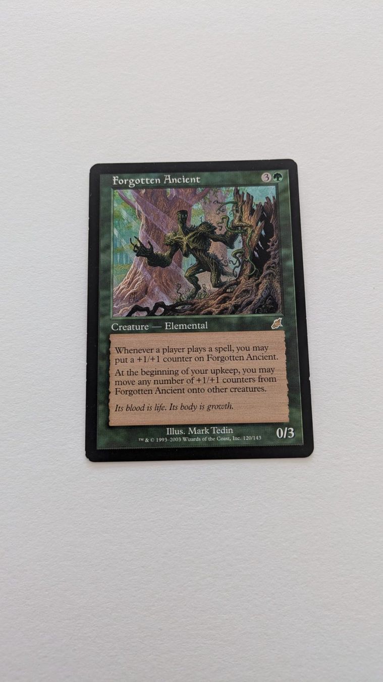 Magic The Gathering: Forgotten Ancient / Vergessenes Urwesen (Gebraucht ...