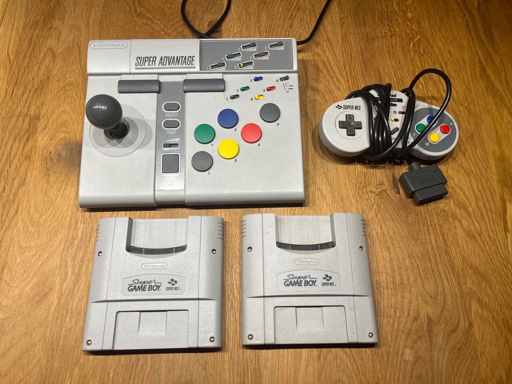 Super Advantage SNES ascii ware Nintendo Super Gameboy | Kaufen auf Ricardo