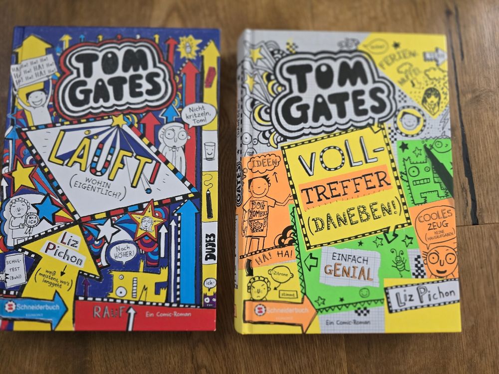 Tom Gates Comic Bücher, Band 1+9, Top Zustand, Kinder 📚 (Gebraucht) in ...