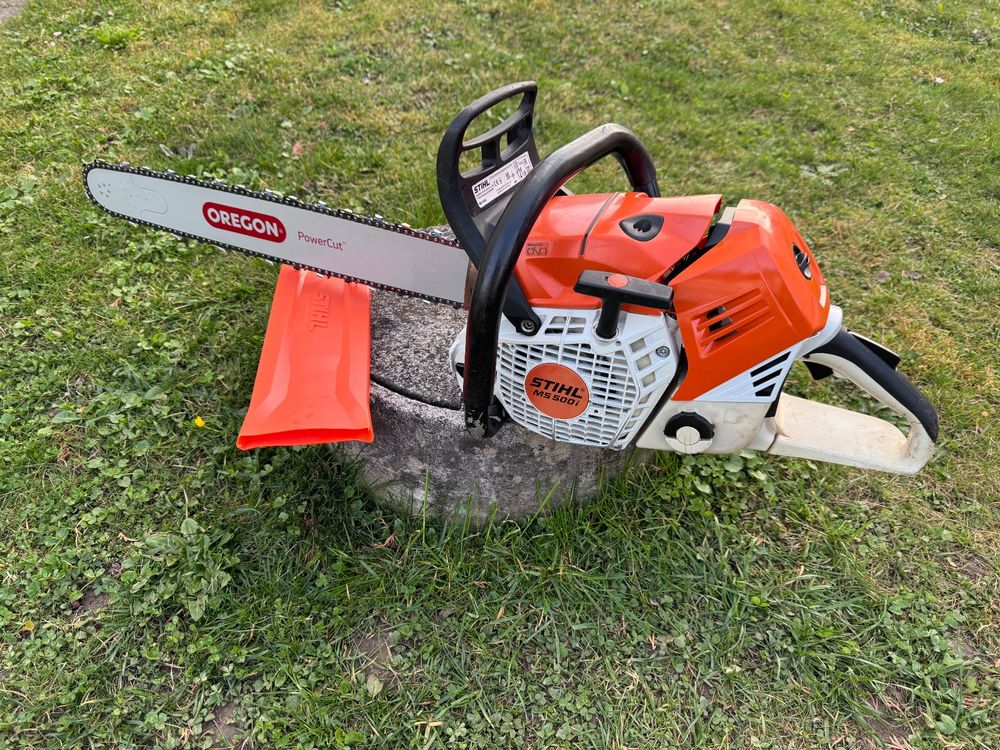 Proffi Motorsäge STIHL MS 500i, Schwertläng 60cm,Buhjar 2023 (Gebraucht) in Hinwil für CHF 1200 ...