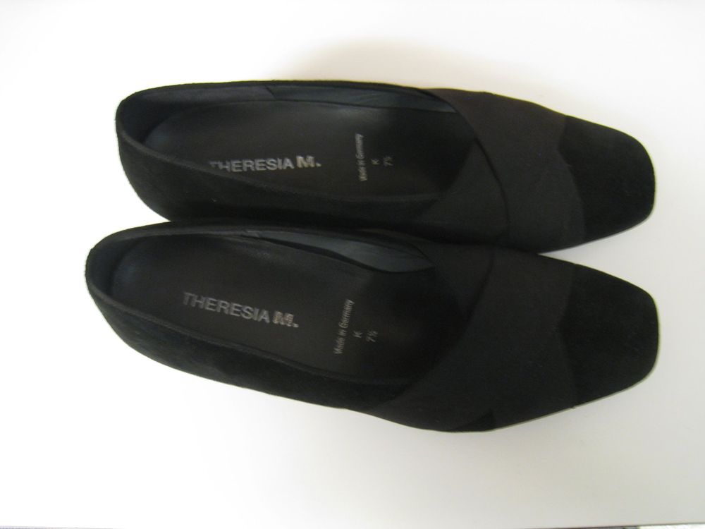 Elegante schwarze Theresia M. Schuhe Gr. 7 1/2 (Gebraucht) in Appenzell ...