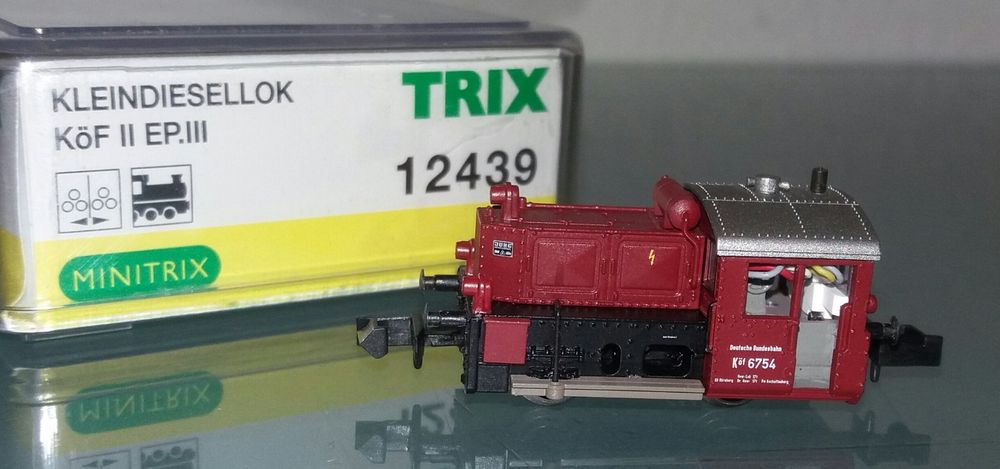 Minitrix 12439 - Kleindiesellok Köf - OVP - Spur N - analog (Neu (gemäss Beschreibung)) in ...