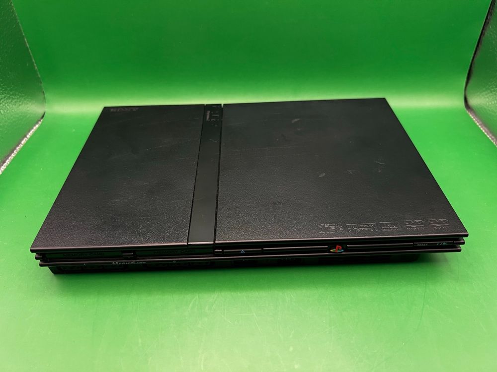 PS2 Konsole slim schwarz (SCPH-77004) - Ersatzkonsole | Kaufen auf Ricardo