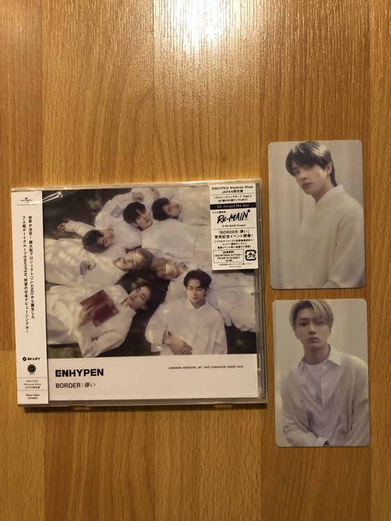 Kpop Enhypen Border Transient Weverse Limited Album Japanese (Neu ...