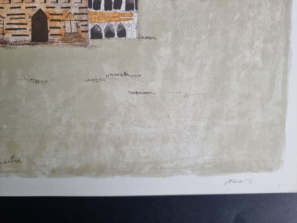 OSSI CZINNER LITHOGRAPHIE SIGNIERT NUMMERIERT (Gebraucht) in Gersau für CHF 35 – mit Lieferung ...