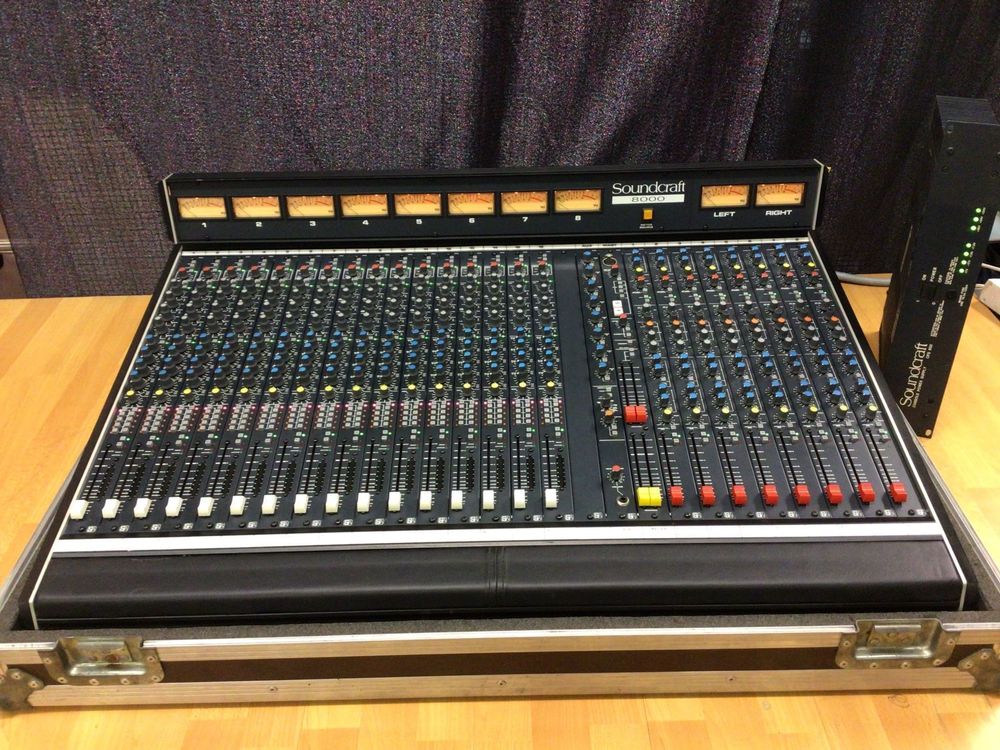 SOUNDCRAFT 8000 Analog - Konsole 16/8/2 (Gebraucht) in Au SG für CHF ...