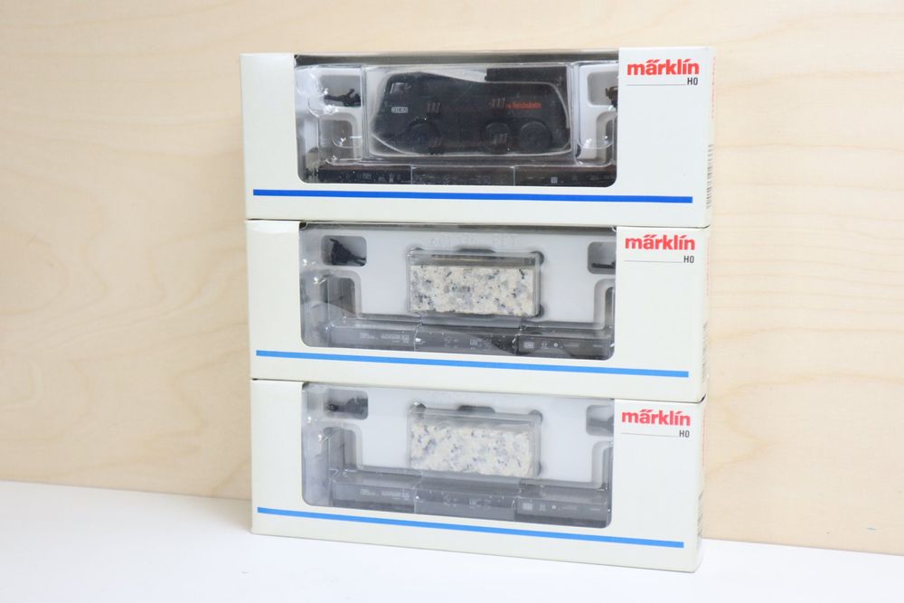 Märklin 3 x Schwerlastwagen 48663/4866 - Top Modelle H0 (Gebraucht) in ...