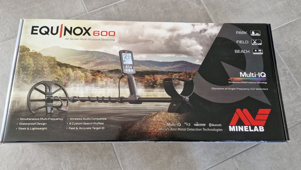Minelab Equinox 600 Metalldetektor (Neu (gemäss Beschreibung)) in ...