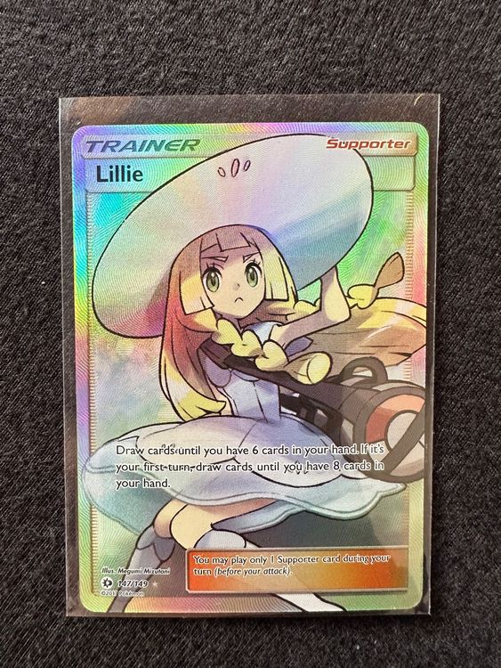 Pokemon Lillie Trainer Card (Gebraucht) in für CHF 35 – mit Lieferung auf Ricardo kaufen