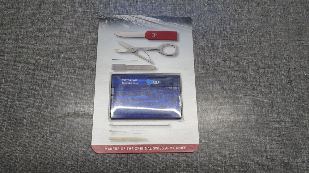 Victorinox SwissCard Classic blau, OVP | Kaufen auf Ricardo