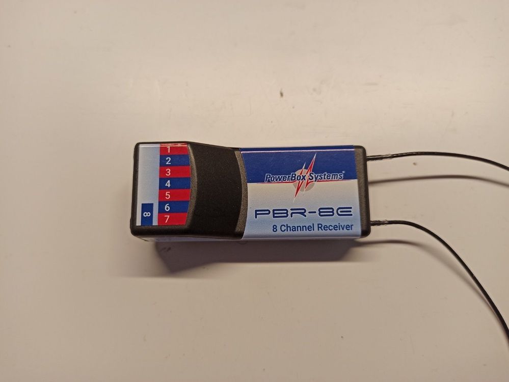 Power Box PBR 8E Empfänger (Gebraucht) in Hölstein für CHF 46 – mit Lieferung auf Ricardo kaufen
