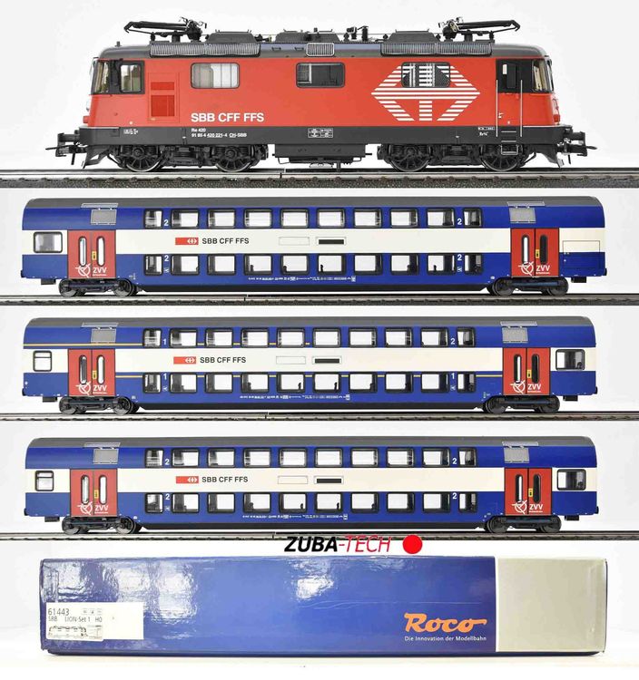 Roco 61443 HVZ-Lion Zugset 4-Tlg SBB H0 Digital mit OVP (Neu (gemäss ...