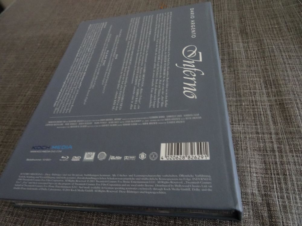 Dario Argento - Inferno - Limited Mediabook Edition BLU-RAY | Kaufen auf Ricardo