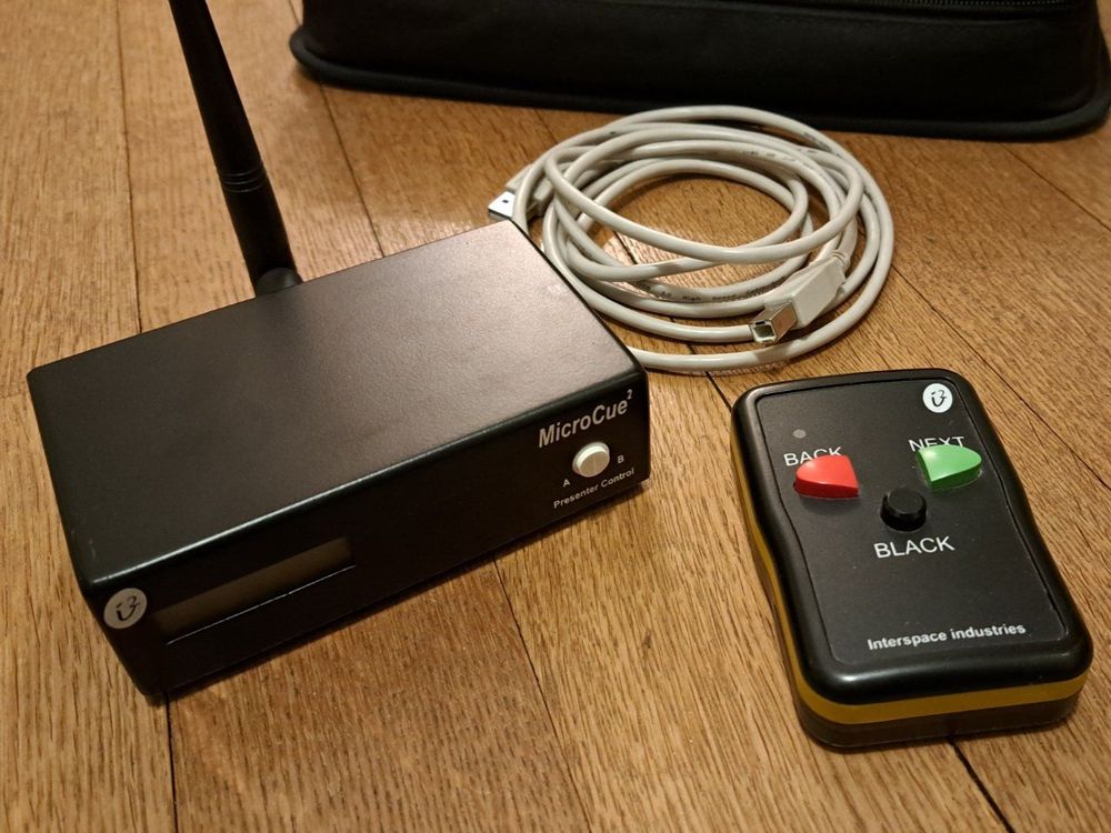 Micro Cue 2 Presenter von Interspace Industries | Kaufen auf Ricardo