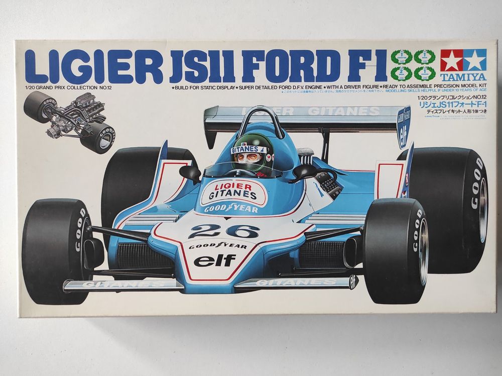 Ligier-Ford JS11"Gitane" F1 Bausatz von Tamiya 1/20 | Kaufen auf Ricardo