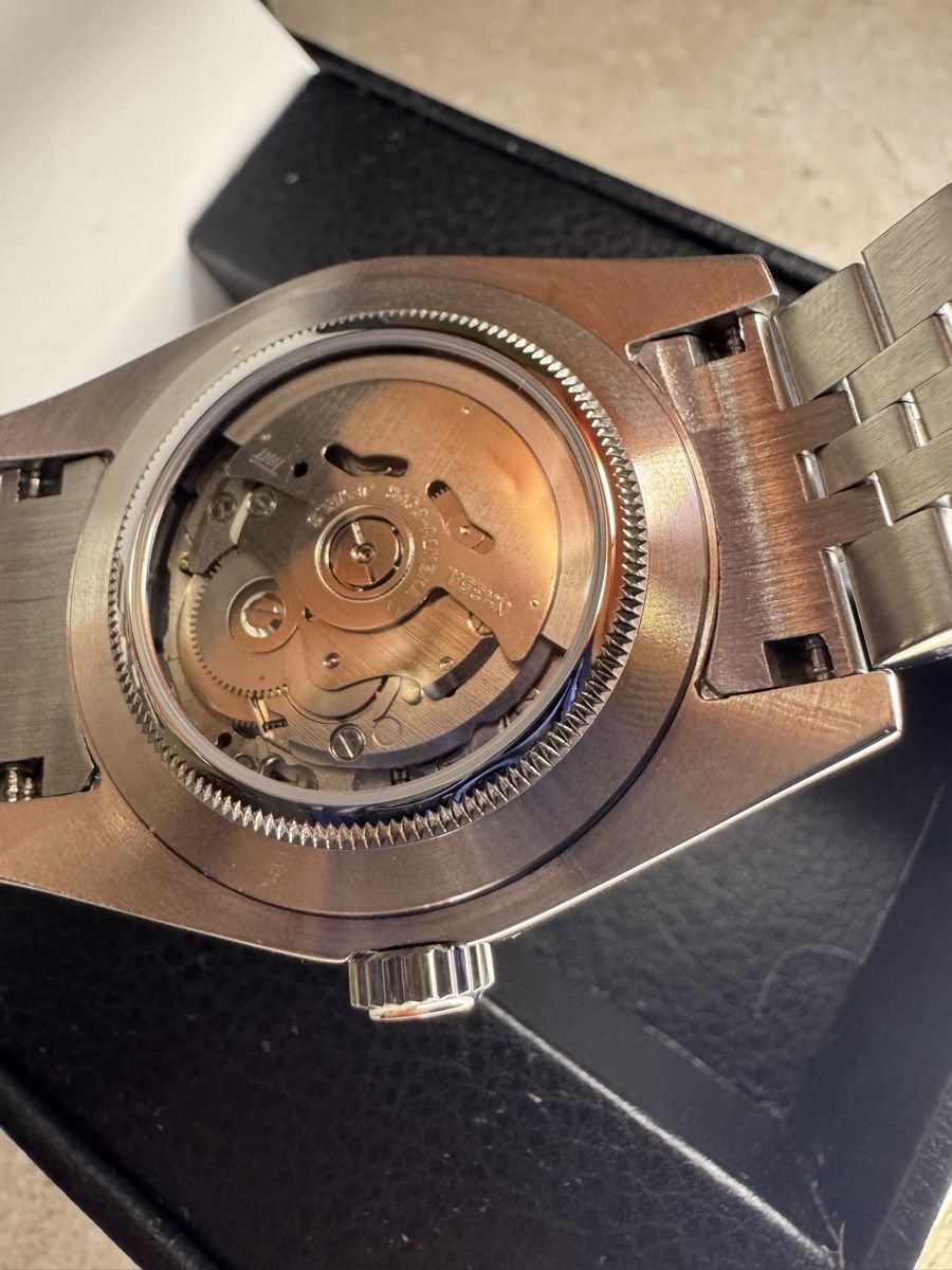 NH35 Datejust Black Arabic Dial Automatik Uhrwerk (Neu (gemäss ...