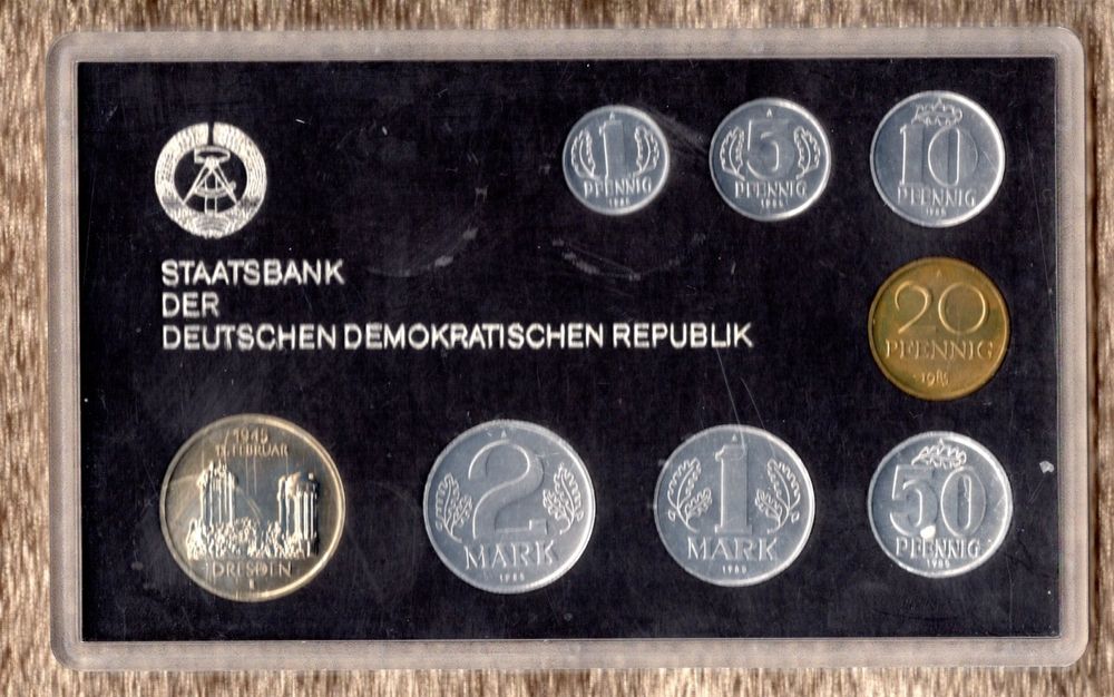 Germany DDR. coins set 1985 UNC (Neu (gemäss Beschreibung)) in ...