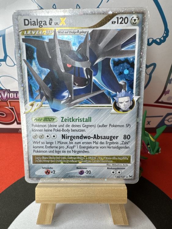 POKÉMON / Dialga [G] LV. X / Platinum 🇩🇪 / +Swirl 1Fr. ! (Gebraucht) in ...