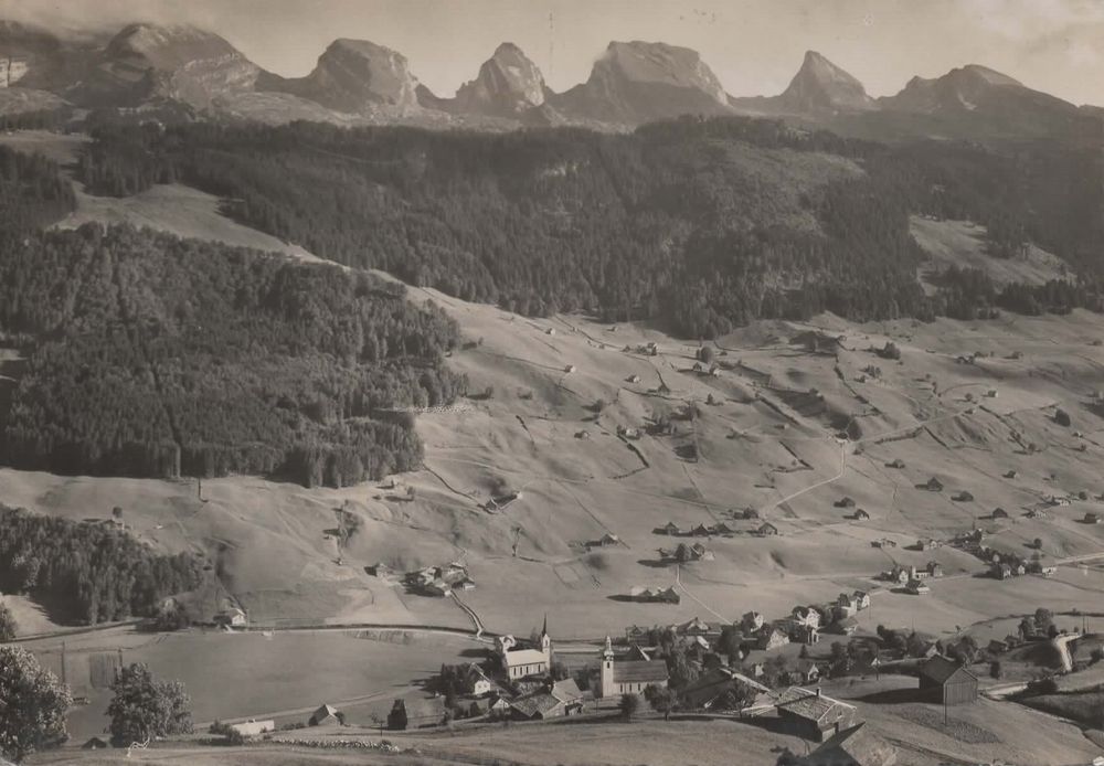 Alt St.Johann mit Churfirsten | Kaufen auf Ricardo