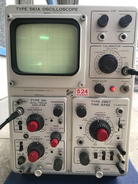 Tektronix 561a Oscilloscope Gebraucht In Emmen Für Chf 50 Mit Lieferung Auf Ricardo Kaufen
