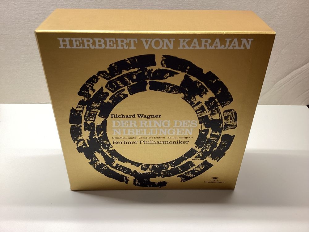 Karajan Ring der Nibelungen Wagner Vinyl Deutsche Grammophon (Gebraucht) in Lichtensteig für CHF ...