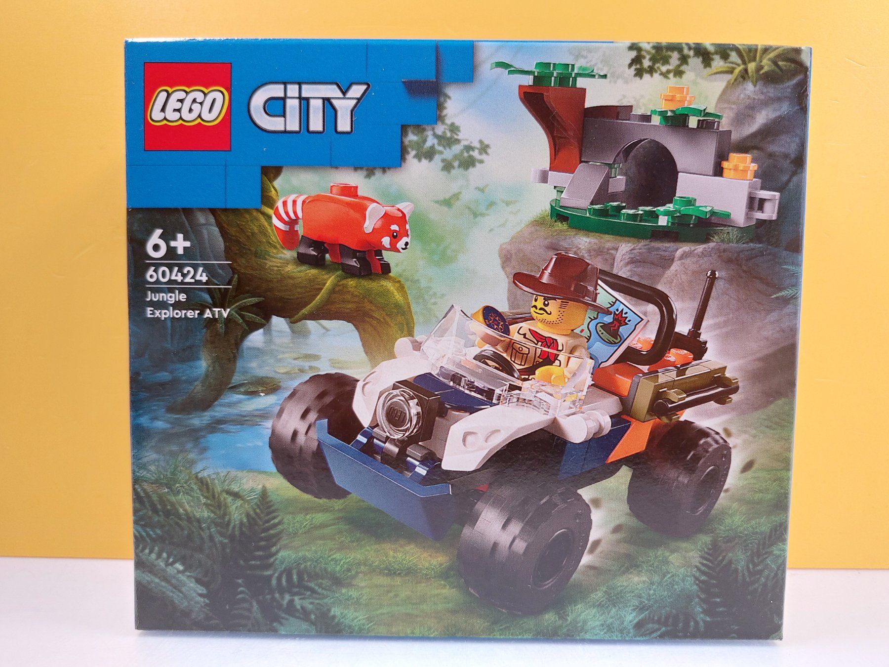 LEGO City 60424 Dschungelforscher-Quad mit rotem Panda NEU (Neu und ...