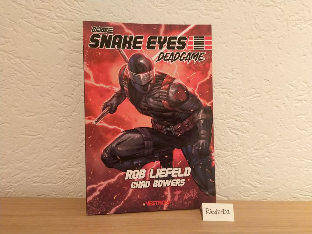 Comics Vestron G.I. Joe Snake Eyes Dead Game NEUF (Neu (gemäss ...