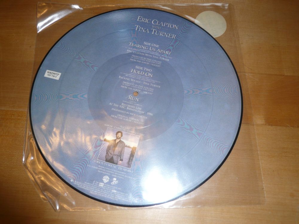Eric Clapton / Tina Turner – Tearing us apart - PICTURE DISC (Neu und ...