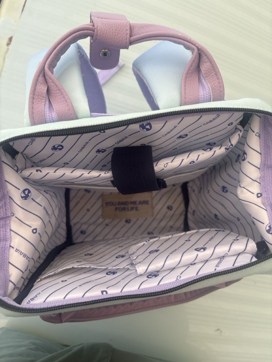 Sac à dos Cabaia violet/bleu utilisé (Gebraucht) in La Roche FR für CHF ...