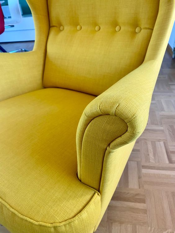 Strandmon Sessel, gelb | Kaufen auf Ricardo