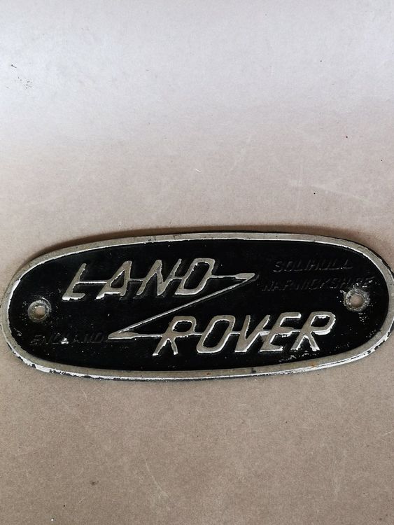 Land Rover Metal Schild (Gebraucht) in Saas im Prättigau für CHF 27 ...