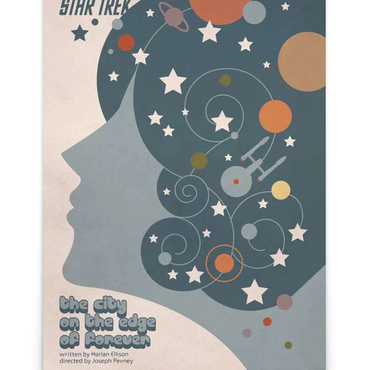 Star Trek Poster - The city on the edge of forever Art Print | Kaufen ...