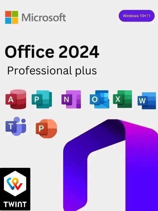 Office 2024 Pro – Vollversion Windows, sofort aktivierbar (Neu und ...