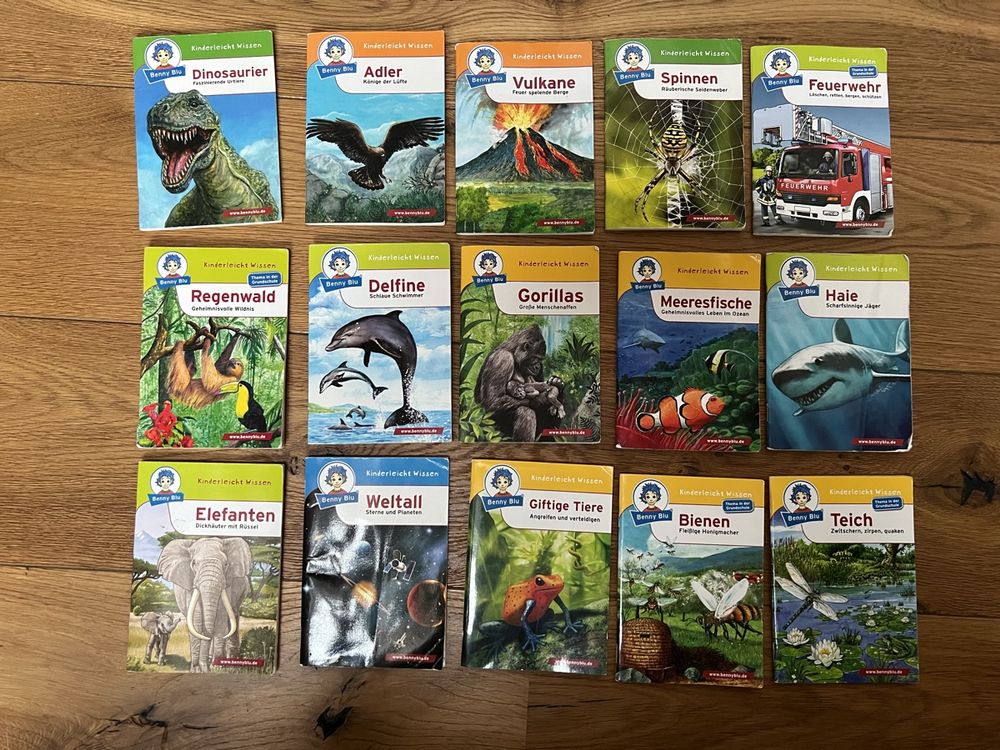 15 Kleinbüchli Benny Blue - kinderleichtes Wissen (Gebraucht) in ...