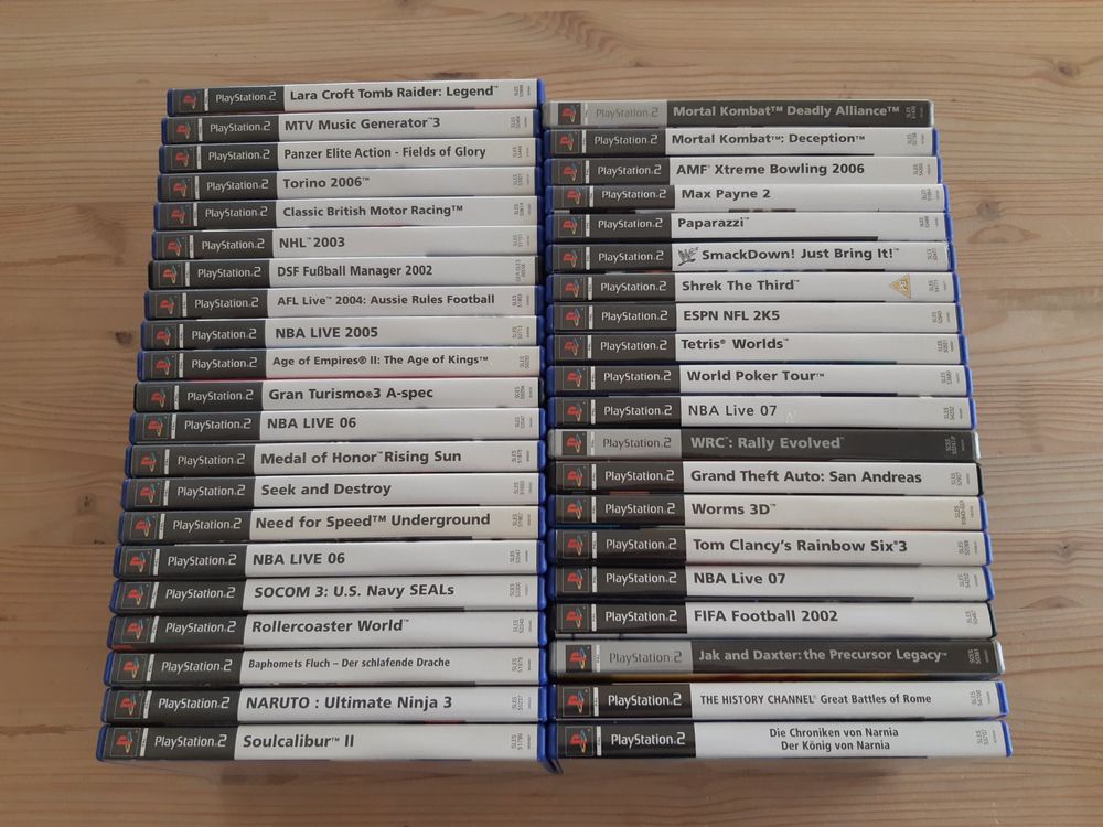 41 Playstation 2 Spiele - PS2 Sammlung - Alle Komplett | Kaufen auf Ricardo